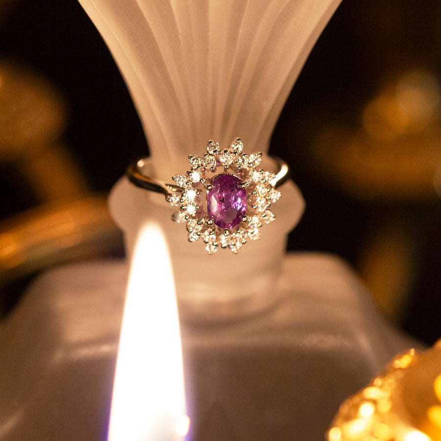 Unique Natural Alexandrite Engagement Rings Collection